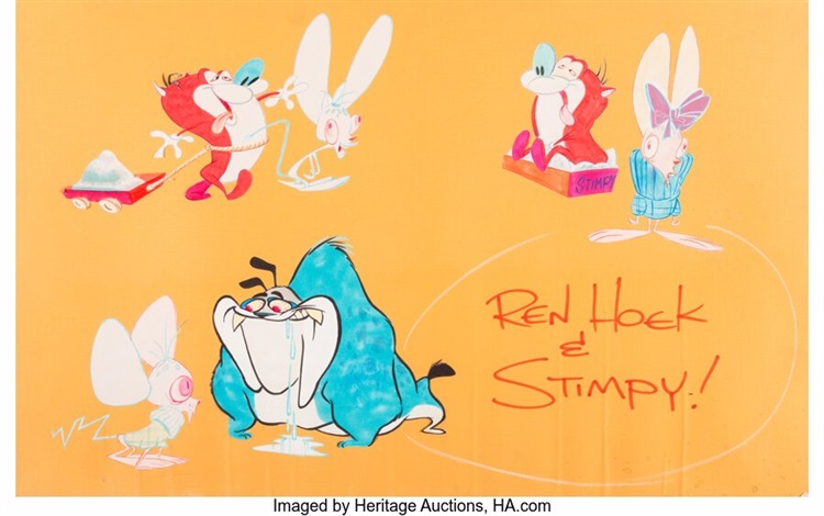 The Ren and Stimpy Show Ren and Stimpy Character Development Concept ...