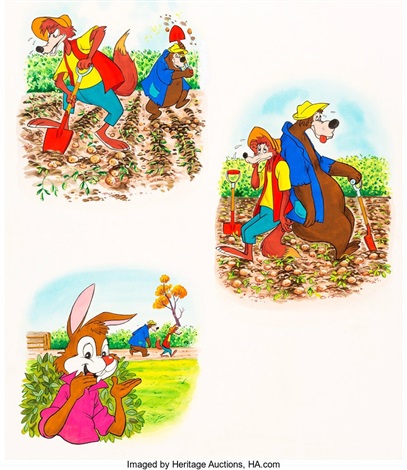 The Wonderful World of Disney Annual Brer Rabbit, Brer Fox and Brer ...