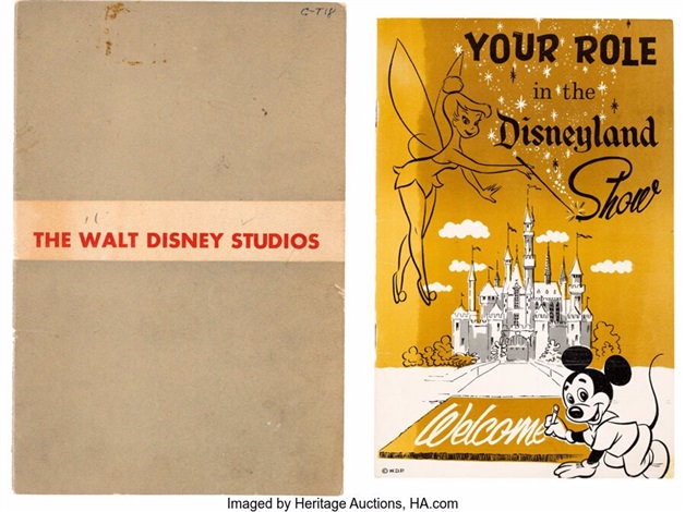 Assorted Disney Cast Member Training and Development Manuals Group of 8 ...