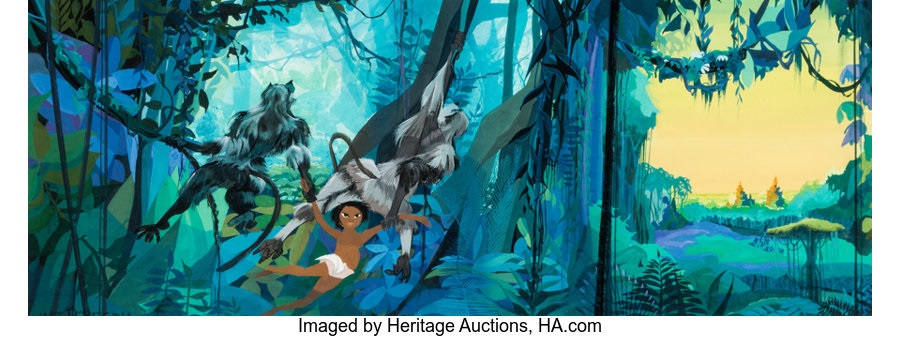 The Jungle Book Concept Painting by Walt Peregoy Original Art Walt ...
