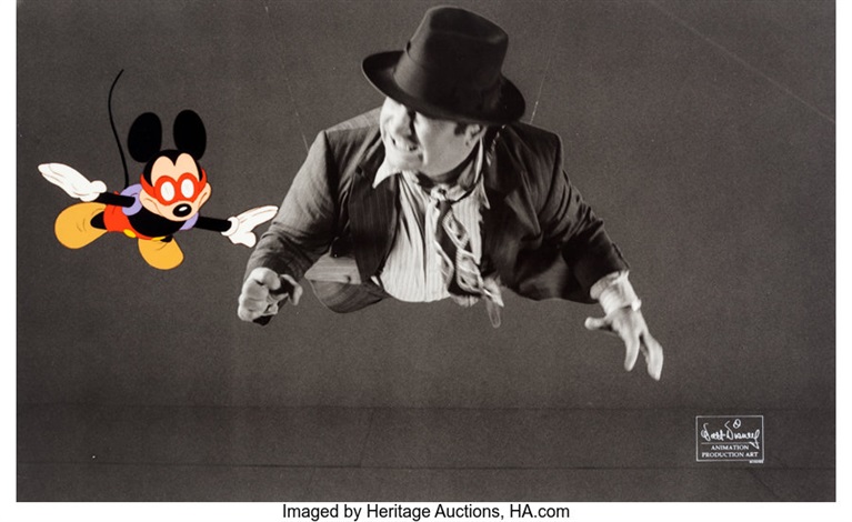 Who Framed Roger Rabbit Mickey Mouse Production Cel DisneyAmblin, 1988 ...