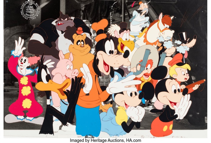 Who Framed Roger Rabbit Multi-Character Production Cel AmblinDisney ...