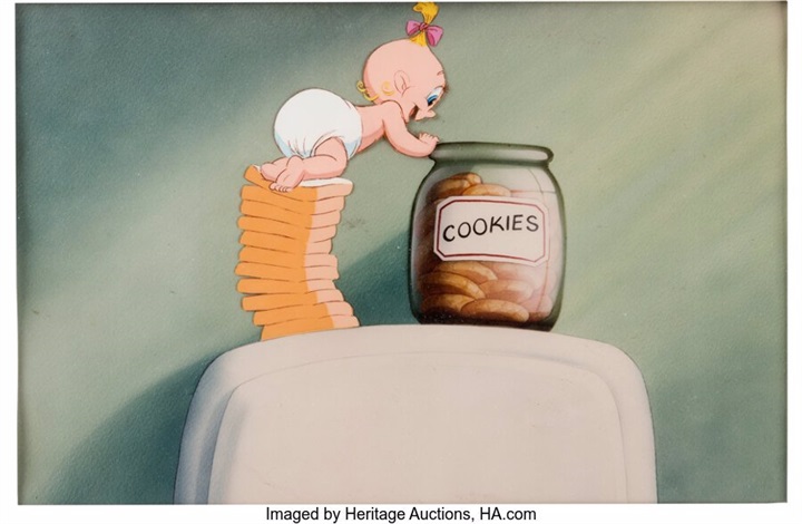 Who Framed Roger Rabbit Baby Herman Production Cel ...