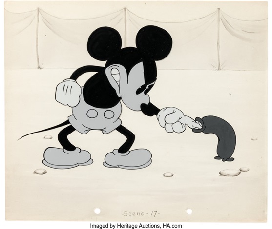 The Karnival Kid Painted Production Background with Custom Mickey Mouse ...