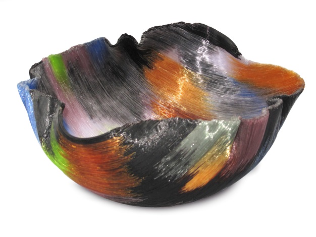 Glass Fiber Bowl by Toots Zynsky on artnet