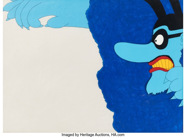 The Beatles Yellow Submarine Blue Meanies