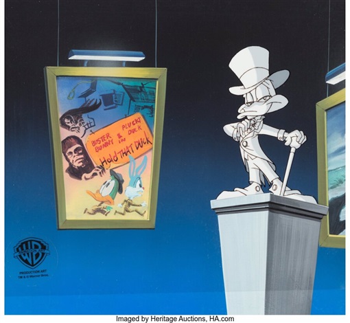 Tiny Toon Adventures Night Ghoulery Production Cel with Key Master ...