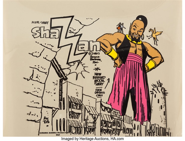 Shazzan Model Cel Hanna-Barbera, 1967 by Hanna-Barbera Studios on artnet