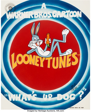 Whats Up Doc Bugs Bunny Limited Edition Cel Warner Brothers, 1989 by ...