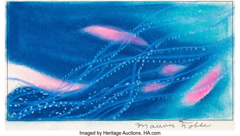 Maurice Noble - Fantasia Color KeyConcept Art Walt Disney, 1940 by Walt ...