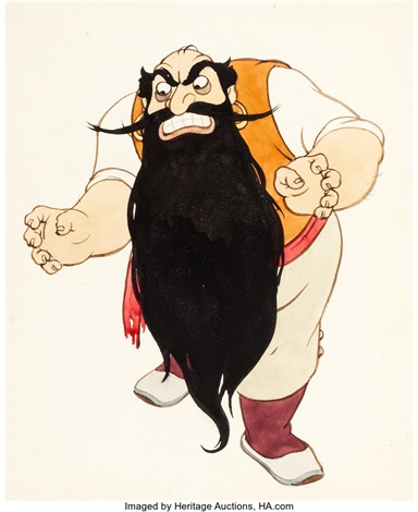 Pinocchio Stromboli ConceptCharacter Design Art Walt Disney, 1940 by ...